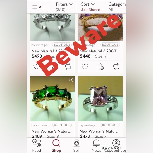 Wish | Jewelry | Fake 4k Items To Be Wary Of | Poshmark